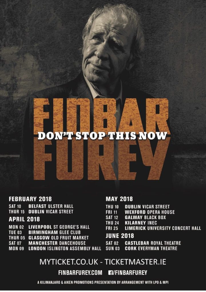 Video Premiere: Finbar Furey: Sweet Liberty of Life (Live from Vicar St ...