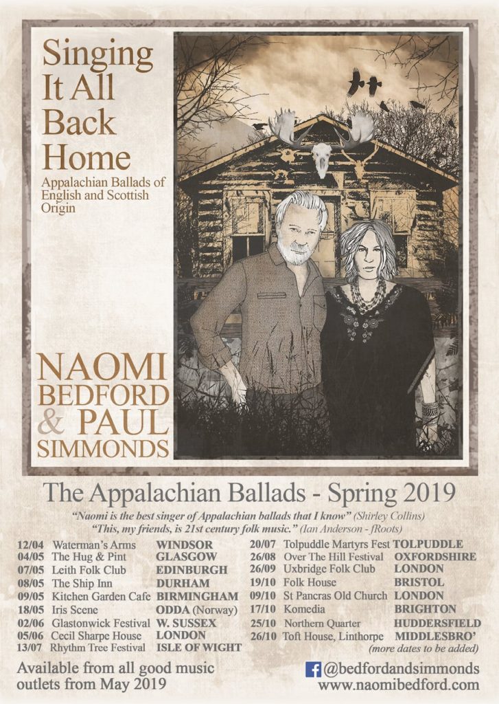 Naomi Bedford & Paul Simmonds - Singing It All Back Home - KLOF Mag