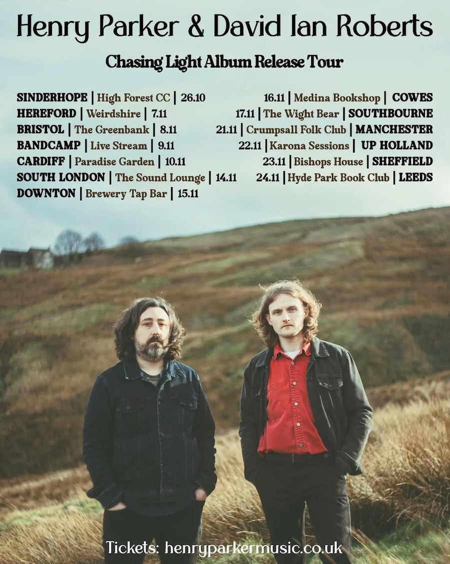 Watch: Henry Parker & David Ian Roberts - Chasing Light (Live) - KLOF Mag