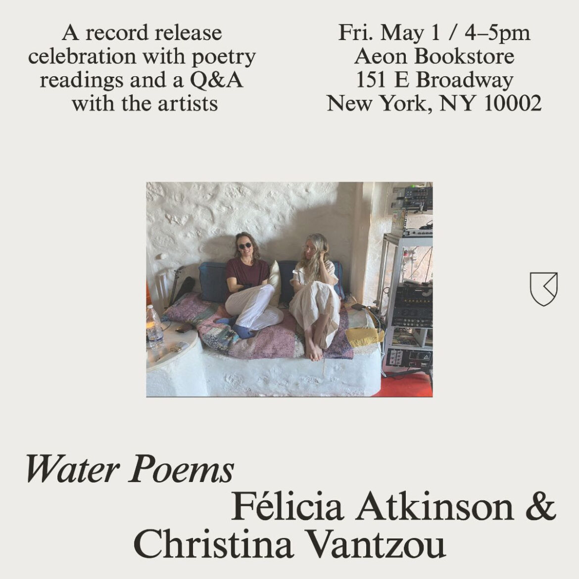 Félicia Atkinson & Christina Vantzou – Reflections Vol. 3: Water Poems ...